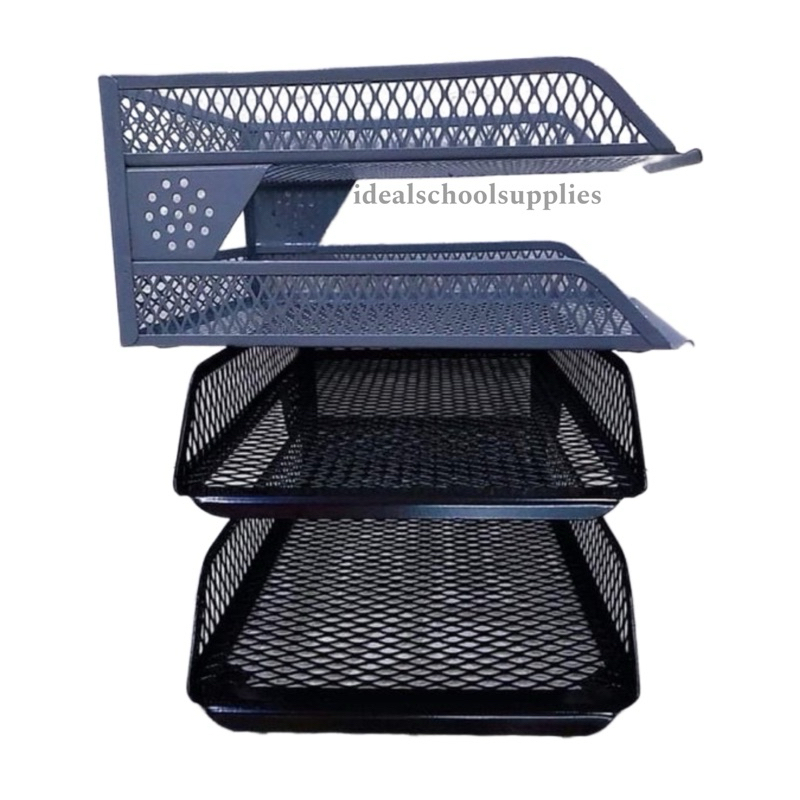 Document tray organizer Metal heavy Duty School and Office Supplies ...