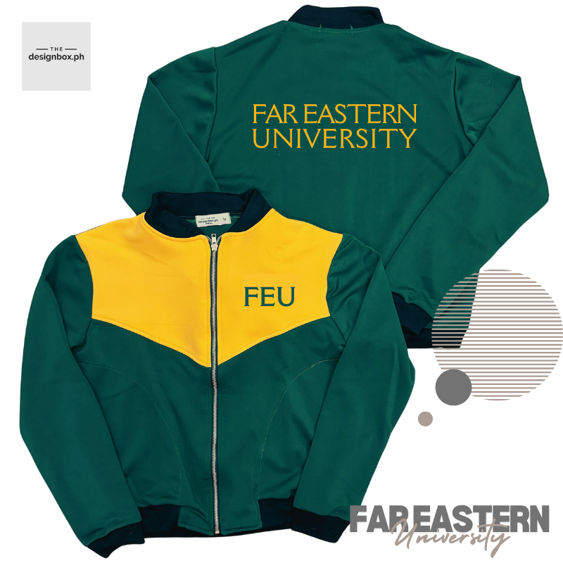 FEU Bomber Jacket Far Eastern University Tamaraw Unisex | Shopee Philippines