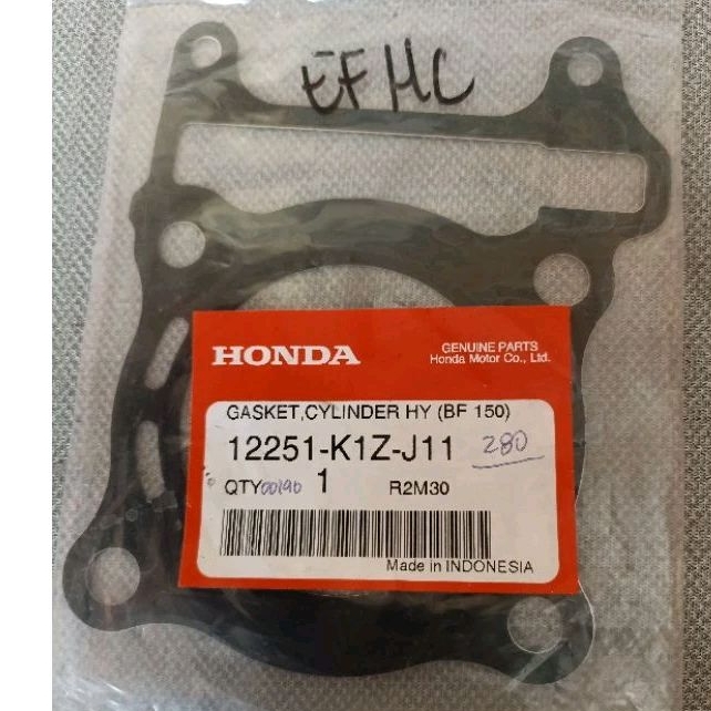 CYLINDER HEAD GASKET HONDA CLICK 160/ADV 160/PCX 160 12251-K1Z-J11 HONDA GENUINE | Shopee ...
