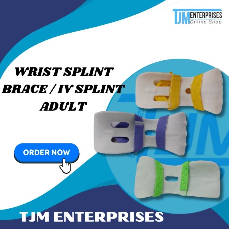 WRIST SPLINT BRACE/IV SPLINT ADULT | Shopee Philippines