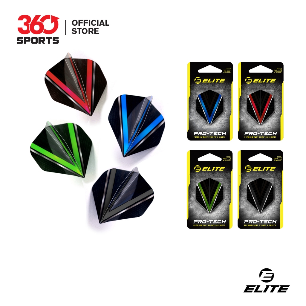 Elite Arrow Dart Flights 4 Sets (3 pcs per set) | Shopee Philippines