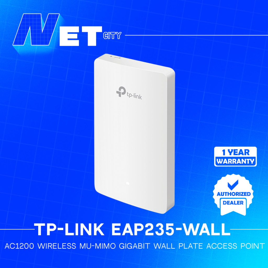TP-Link EAP235-Wall Omada AC1200 Wireless MU-MIMO Gigabit Wall Plate ...
