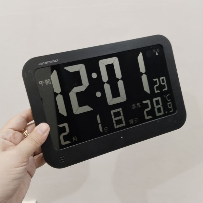 Affordable ADESSO (ADESSO) DIGITAL CLOCK WALL HANGING STYLE FASHIONABLE ...