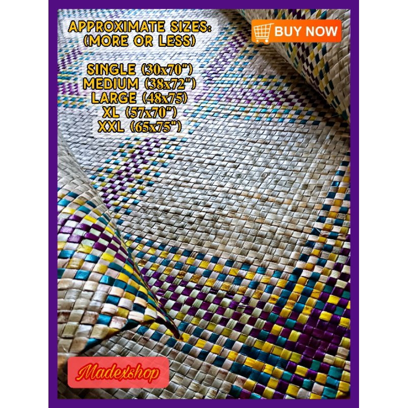 Native Sleeping Mat Banig Made of Karagumoy from Albay | Shopee Philippines