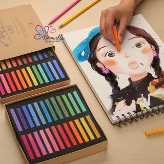 MASTERS SOFT PASTEL 12/24/36 Colors Chalk Pastel Art Drawing Stationery ...