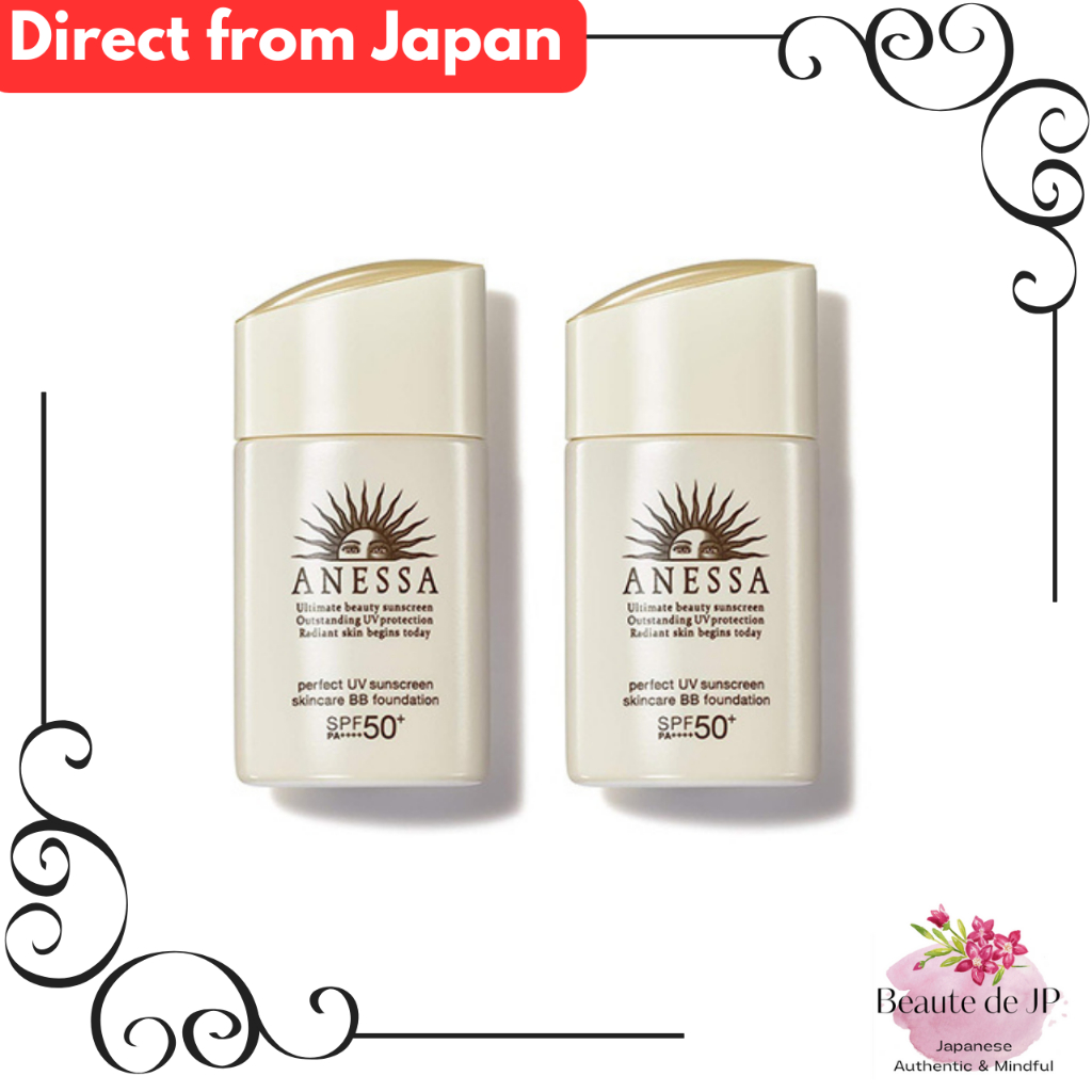 Shiseido Anessa Perfect UV Sunscreen Skincare BB Foundation SPF50+ PA ...