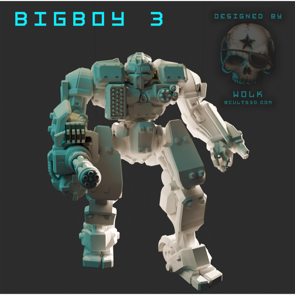 Atlas III Assault Mech (Battletech Proxy) | Shopee Philippines