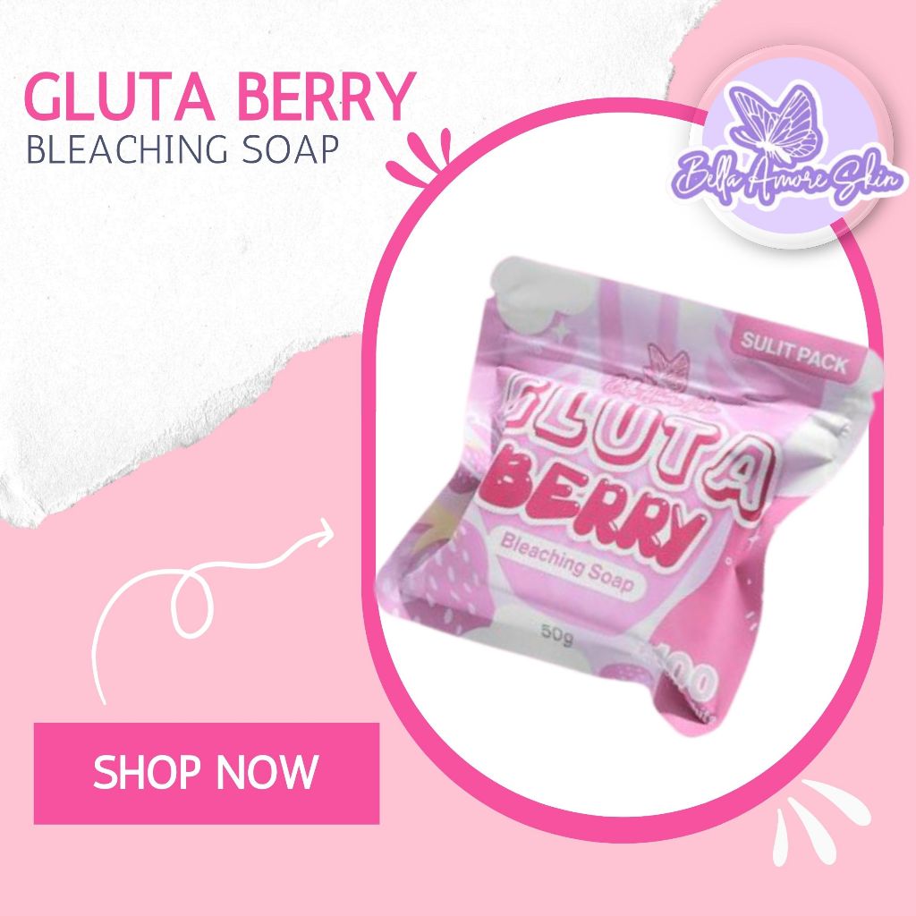 Bella Amore Skin Gluta Berry Soap 50g - 1 BAR | Shopee Philippines