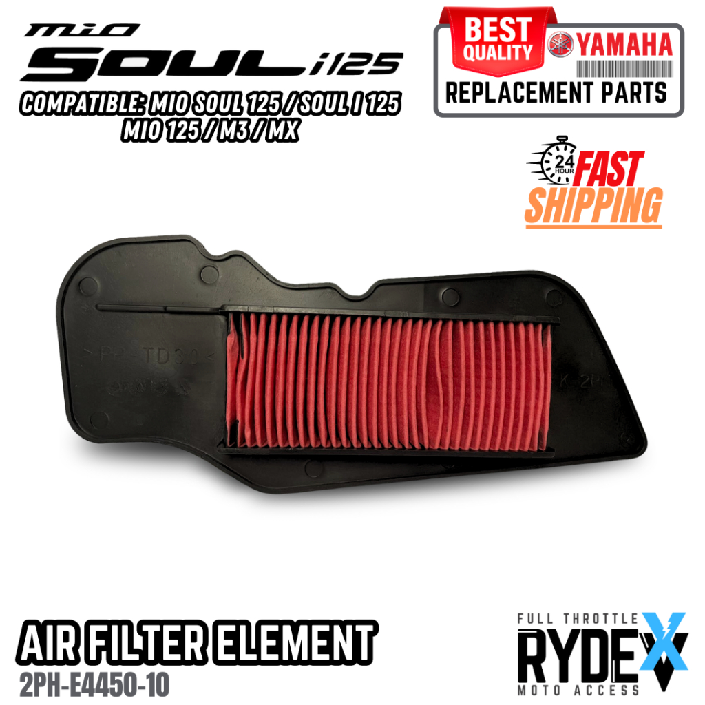 AIR FILTER ELEMENT Mio Soul 125/ Soul i 125 / Mx / M3 / Mio 125 (2PH ...