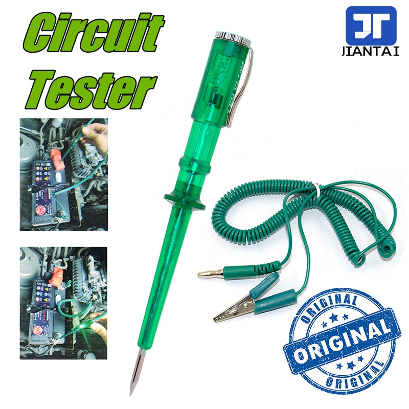 Auto Car Circuit Tester DC 6V 12V 24V Probe Light System Test Probe ...