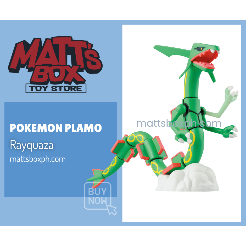 [0624] Pokemon Plamo Rayquaza | Shopee Philippines