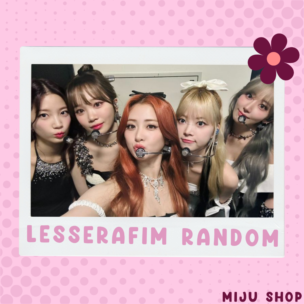 LESSERAFIM LOMOCARDS (Random Members) | Shopee Philippines