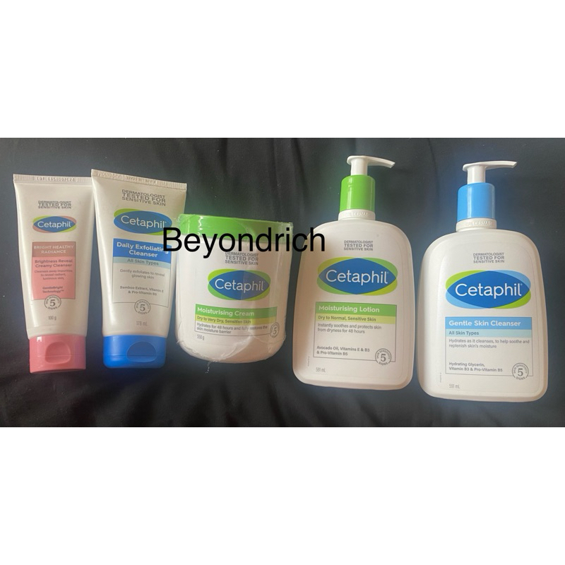 Cetaphil Moisturizing Cream, Lotion, Skin Cleanser, Exfoliating Cleaner ...