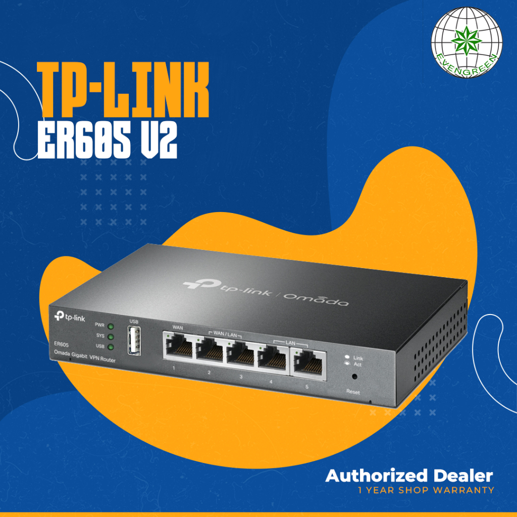 TP-Link Omada ER605 V2 Multi WAN Gigabit VPN Router | Shopee Philippines