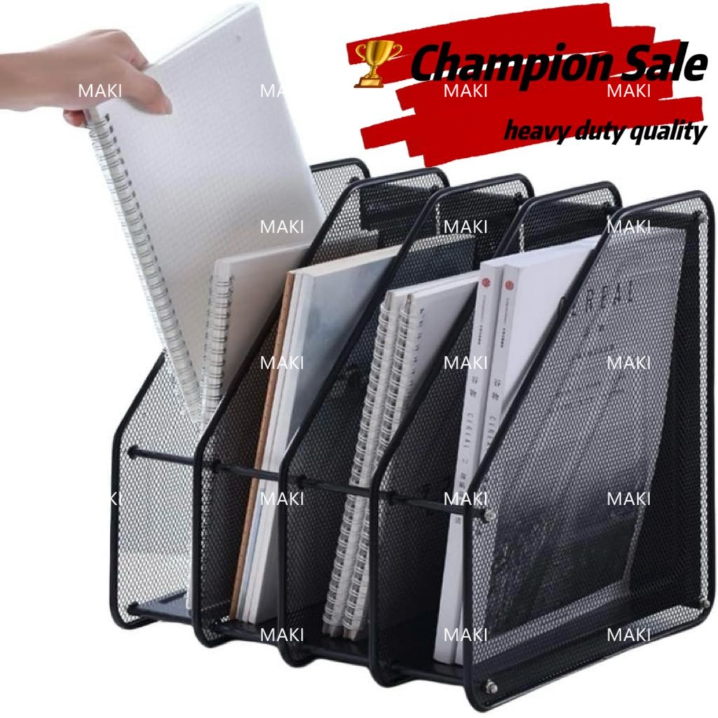 Desk file organizer for decument office supplies storage magazine rack ...