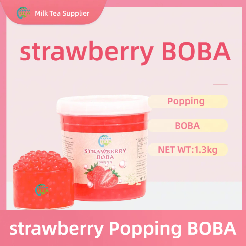 HYX FLAVORED POPPING BOBA, milk tea, fruit tea, sinkers, quality ...