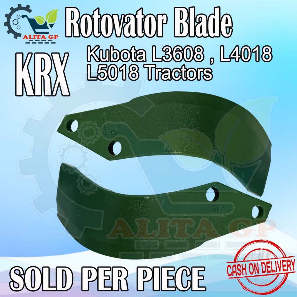 Rotovator Blade For Kubota Tractor L3608 KRX164 , L4018 KRX175 , L5018 ...