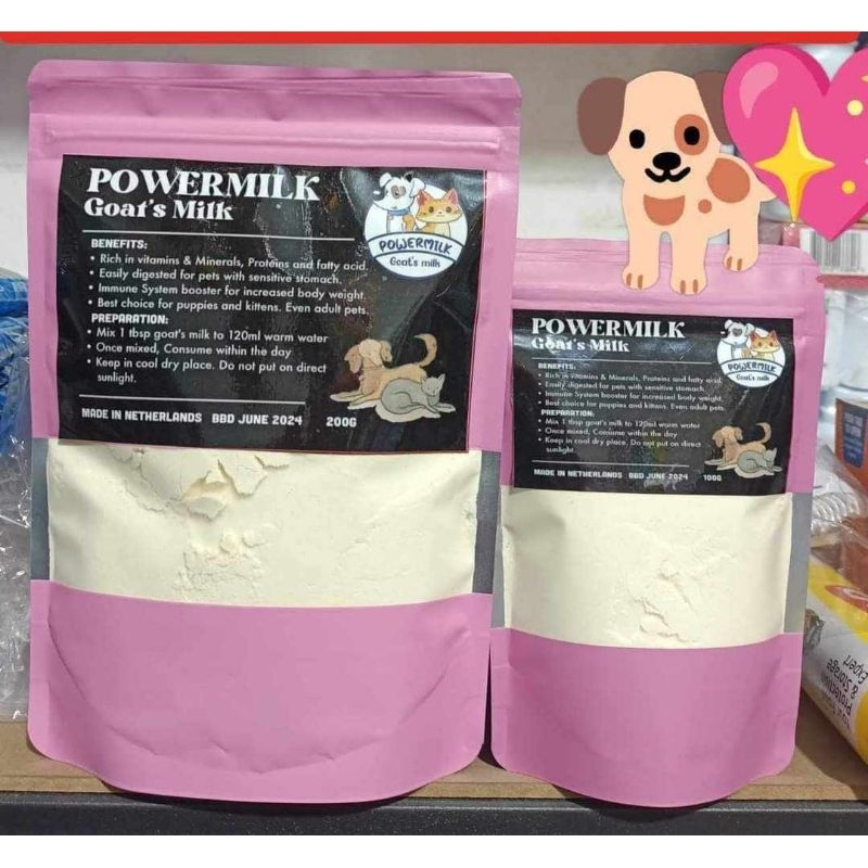 PUPPY GOATS MILK 100G,200G | Shopee Philippines