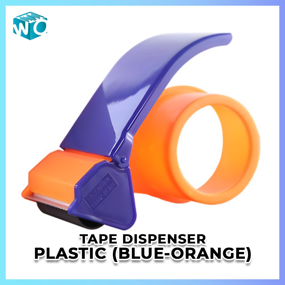 Tape Dispenser Metal/Plastic Tape Cutter Packaging Tape Dispenser Heavy ...
