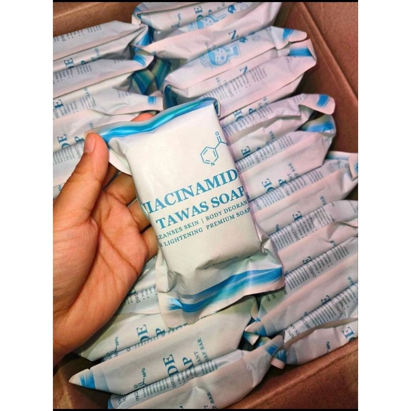 NIACINAMIDE TAWAS SOAP FDA Approved Remove Body Odor WHITENING | Shopee ...