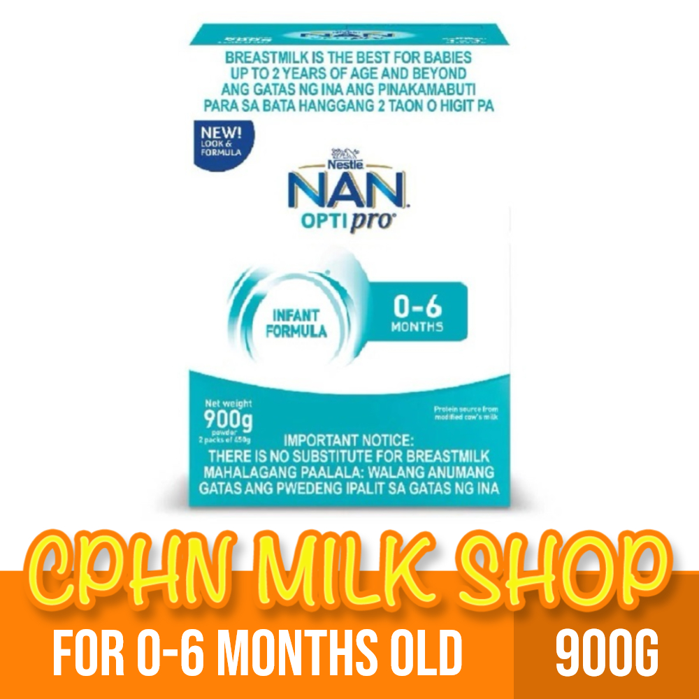 NAN® OptiPro® One 900g for 0-6 Months Old Infant Formula | Shopee ...