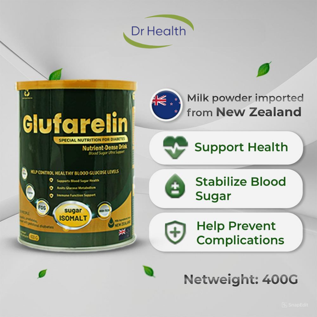 Glufarelin Gold Milk For Diabetic Support Help Control Glucose Level ...