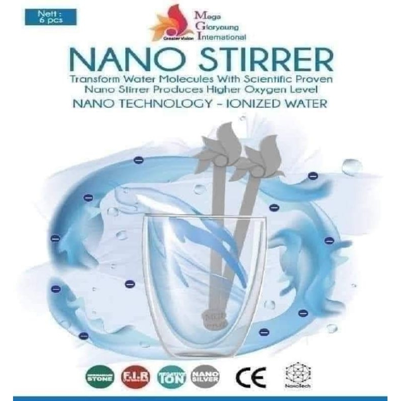 therapeutic healthy water stirrer nanotechnology | Shopee Philippines
