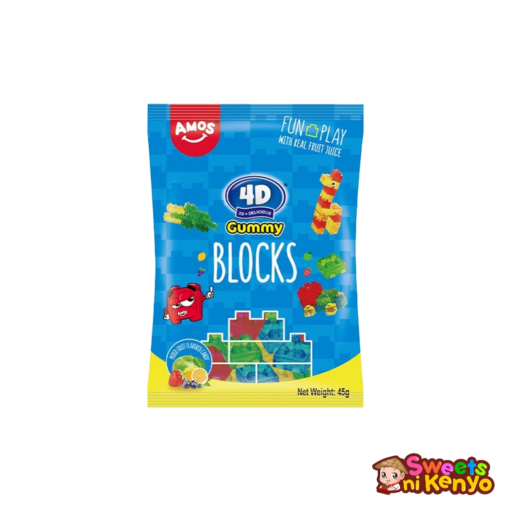 4D Gummy Block Candies 45g | Shopee Philippines