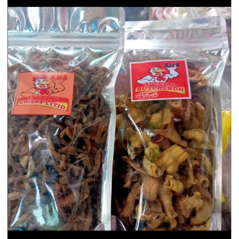 BUTCHERON spicy AND CRISPY LITID IN A POUCH/KUTKUTIN/PASALUBONG ...