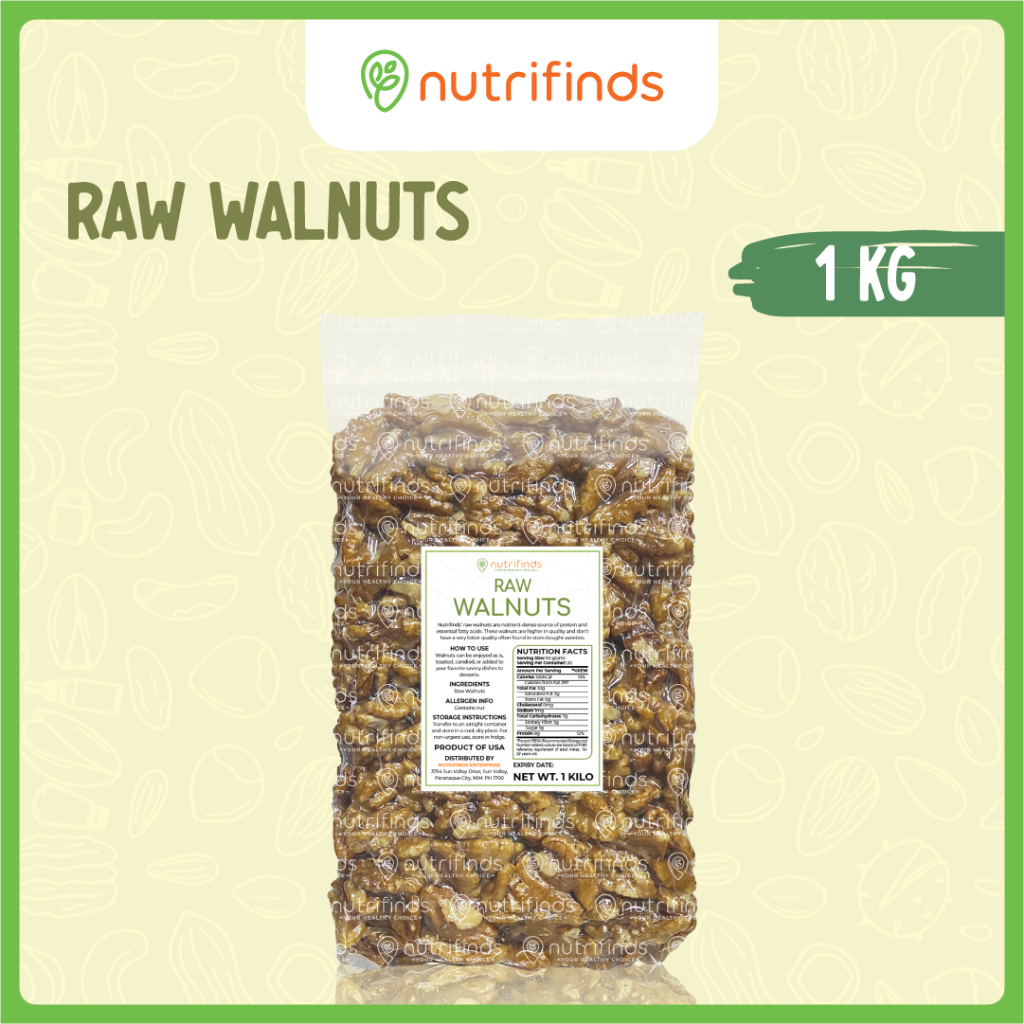 Nutrifinds® Raw Walnuts - BULK | Shopee Philippines