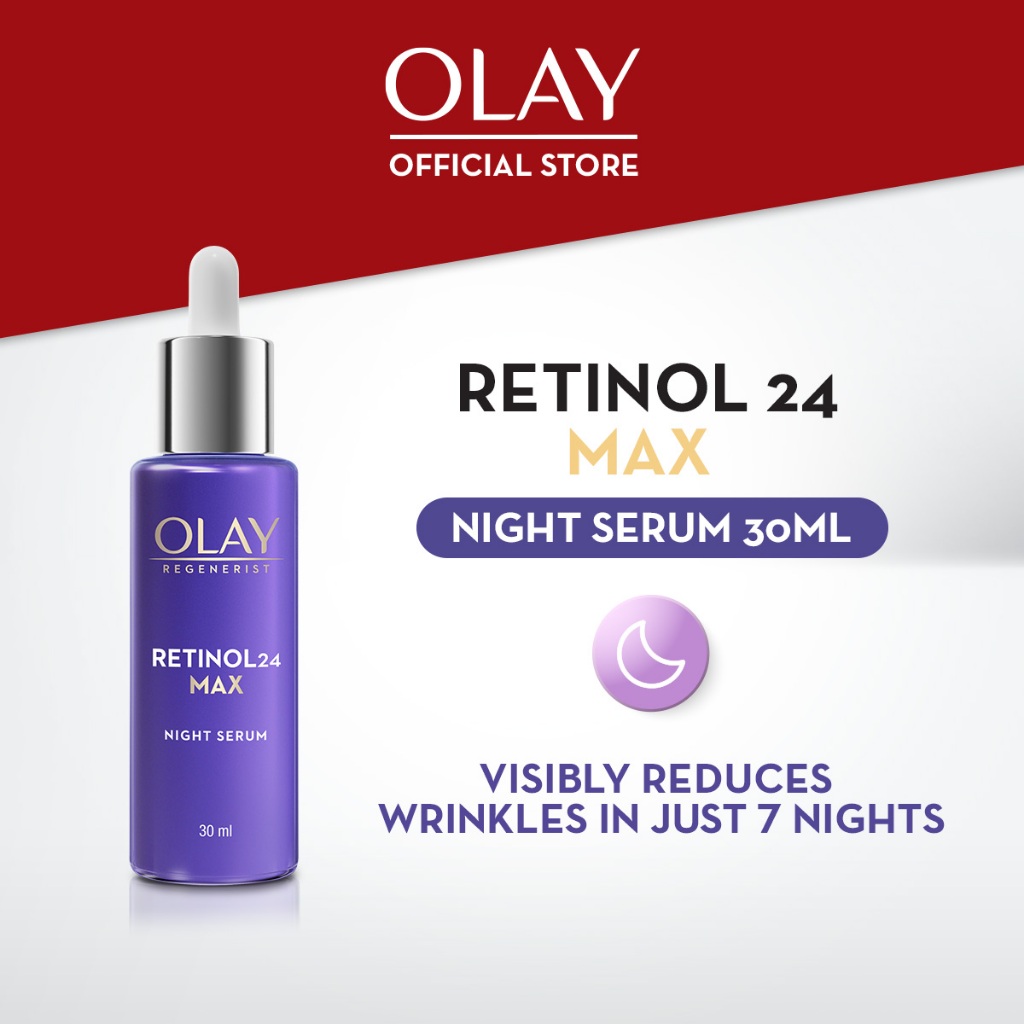 Olay Retinol 24 MAX Anti Aging Serum Skincare 30ml | Shopee Philippines
