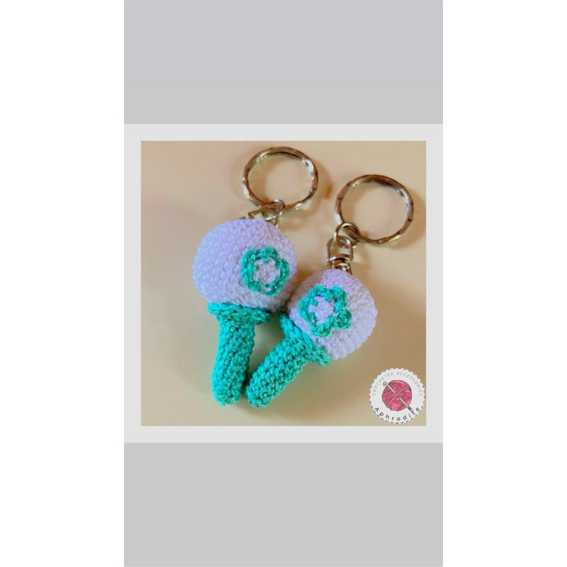 Crochet Bini Wand Light Sticks Limited Edition INSPIRED KEYCHAIN ...