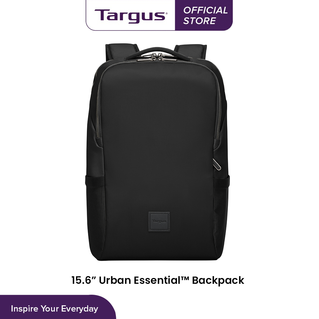 Targus 15.6” Urban Essential Sophisticated Backpack w/ Luggage Pass ...