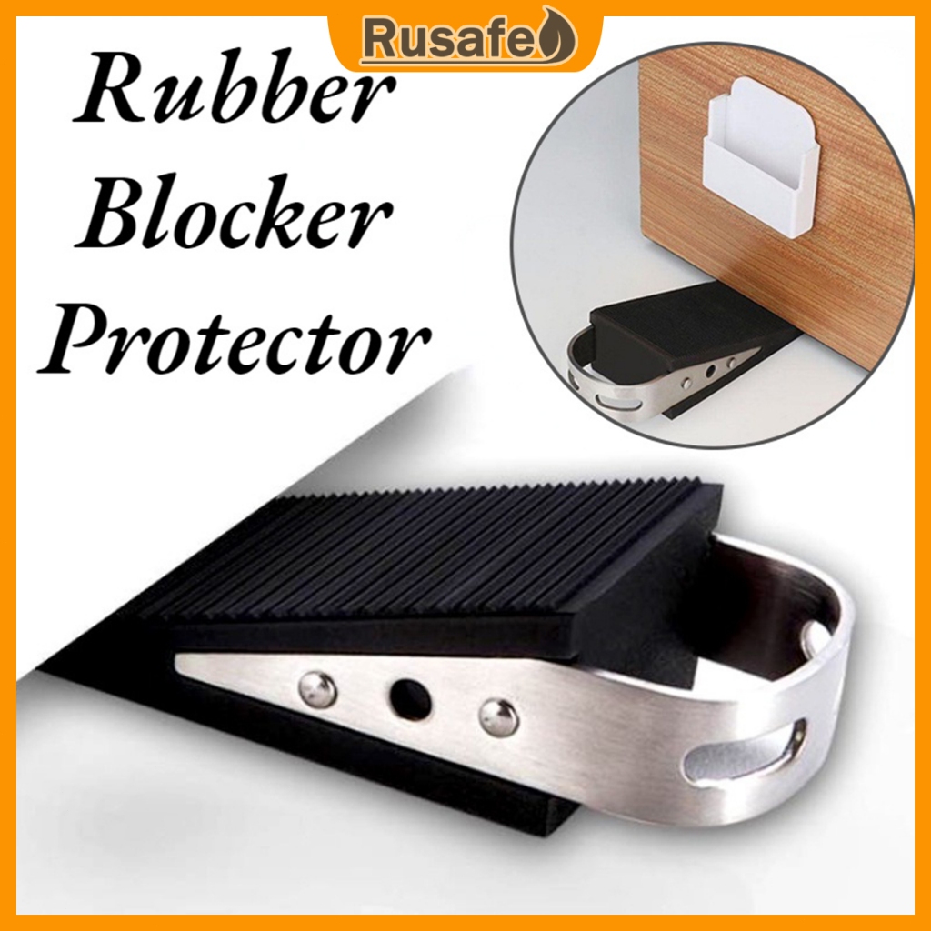 Flexible Block Guard Wind Door Stopper Premium Heavy Duty Door Stopper ...