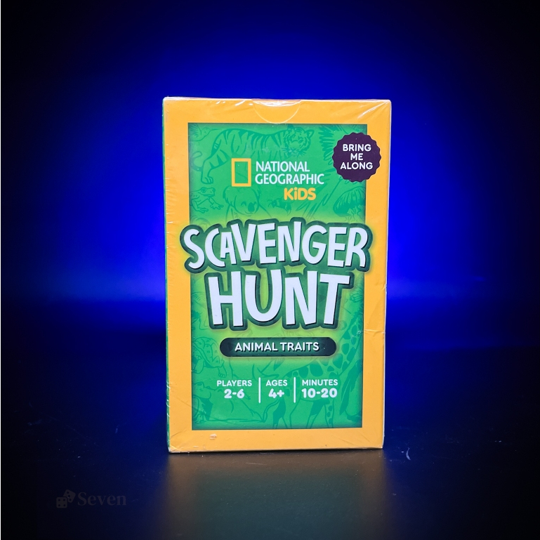 National Geographic - Outdoor Scavenger Hunt Card Game (Original ...