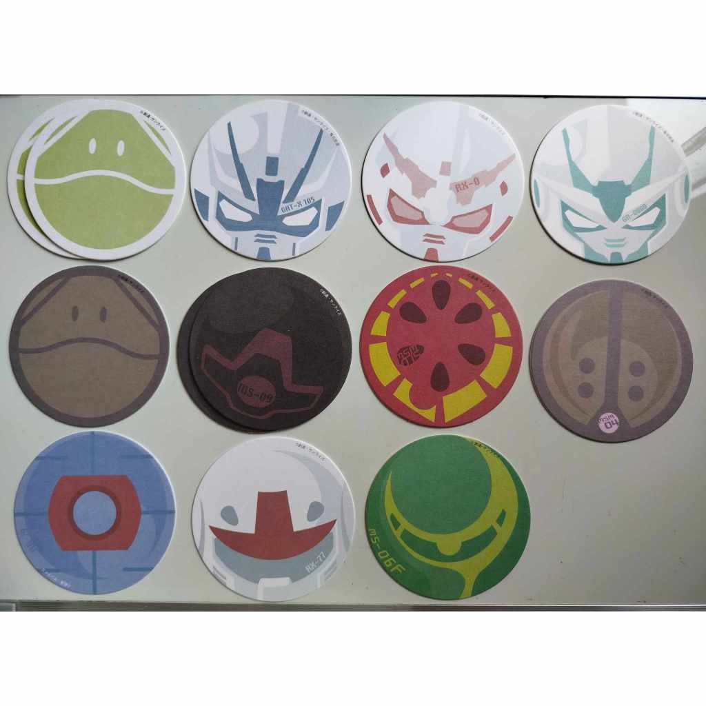 Gundam Cafe Anime Coaster (Official) | Shopee Philippines
