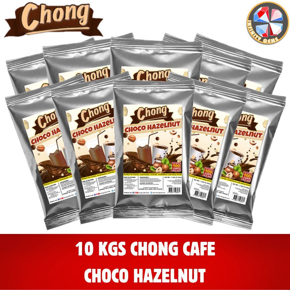 10 KGS CHONG CAFE CHOCO HAZELNUT PREMIXED POWDER | Shopee Philippines