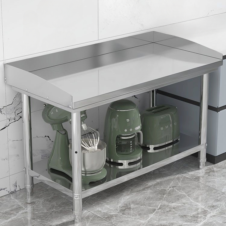 CTTC kitchen table Commercial console long table 304 stainless table ...