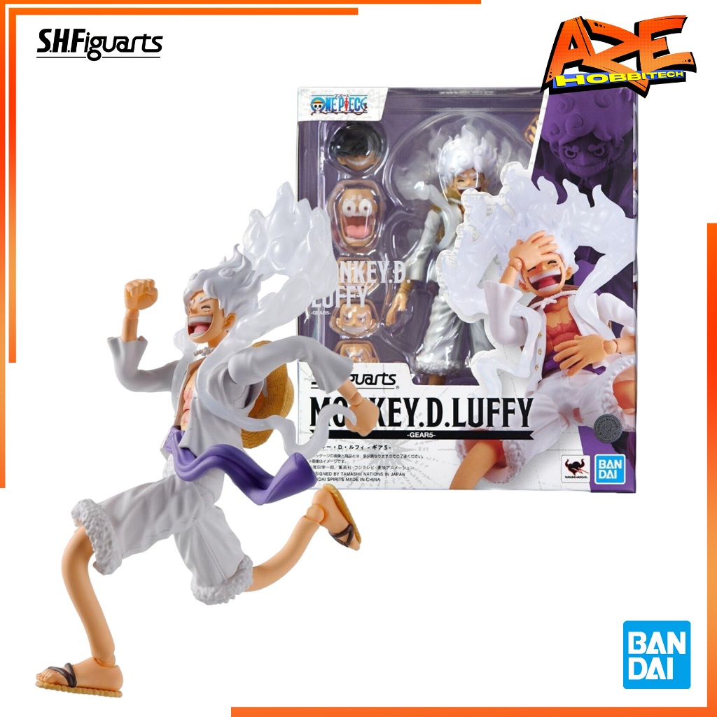 SHFiguarts SHF Monkey D. Luffy Gear 5 One Piece Action Figure Bandai | Shopee Philippines