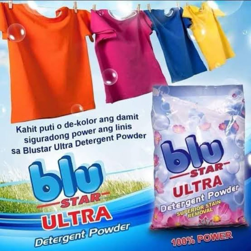 BLUSTAR POWDER DETERGENT 1KG | Shopee Philippines