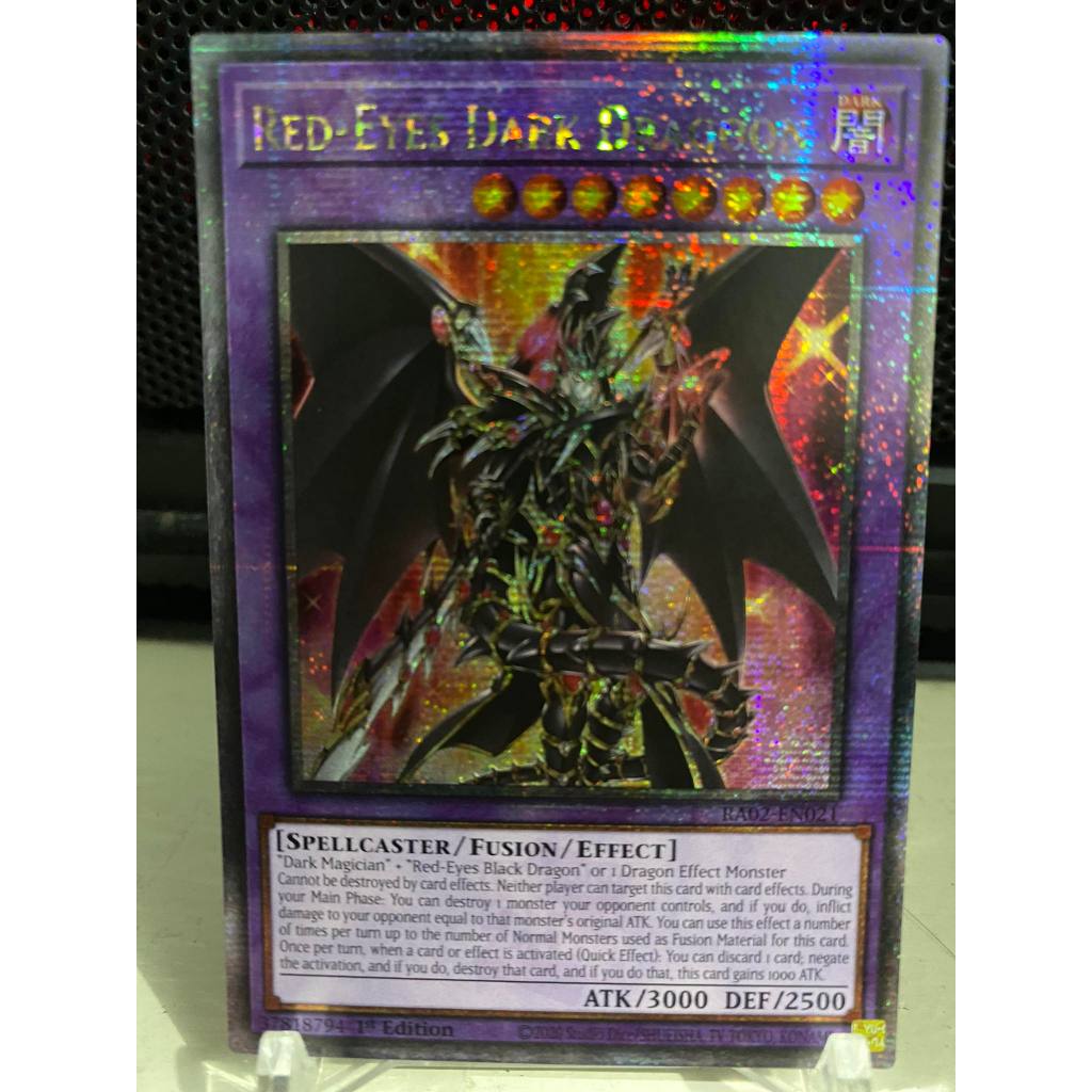 Red-Eyes Dark Dragoon - RA02-EN021 - Quarter Century Rare 1st Edition ...