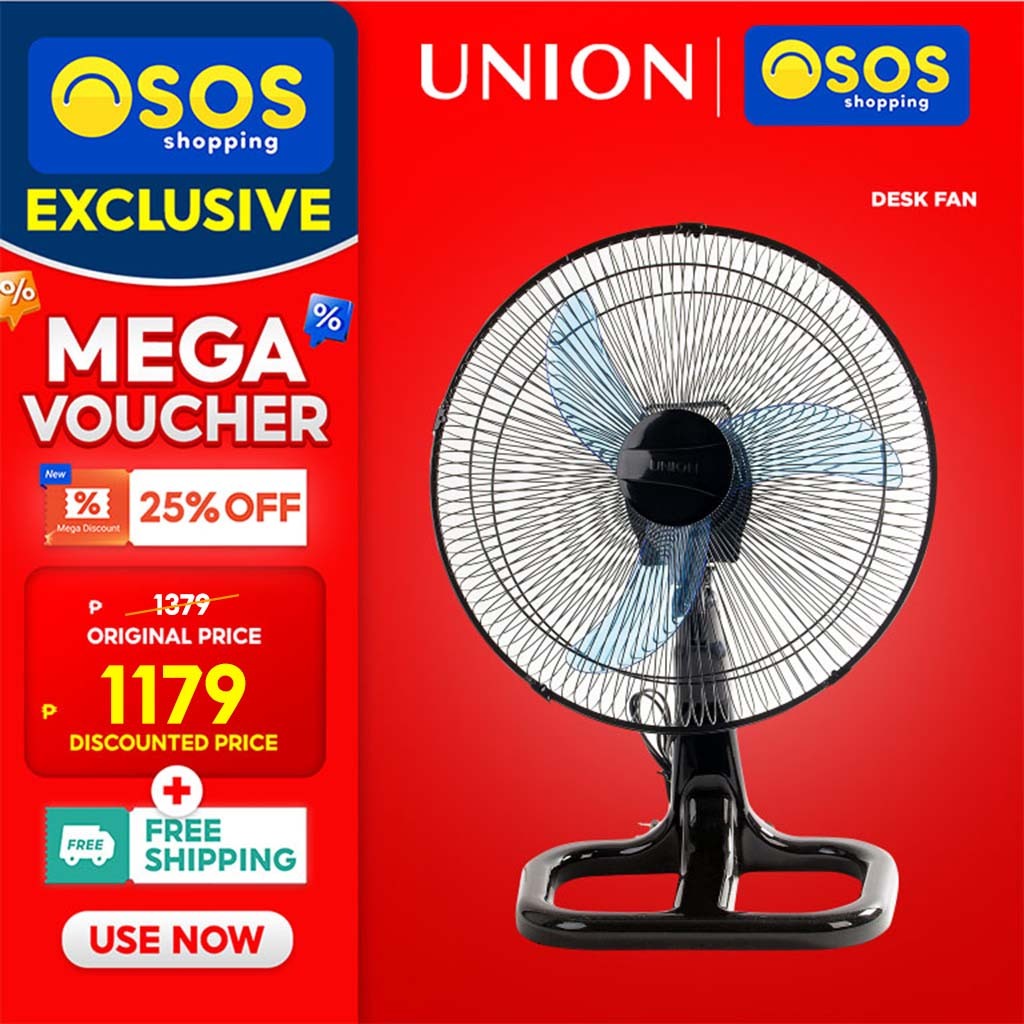 UNION 16inches Wind Plus Floor Fan / Electric Fan UGFF-1650 •OSOS ...