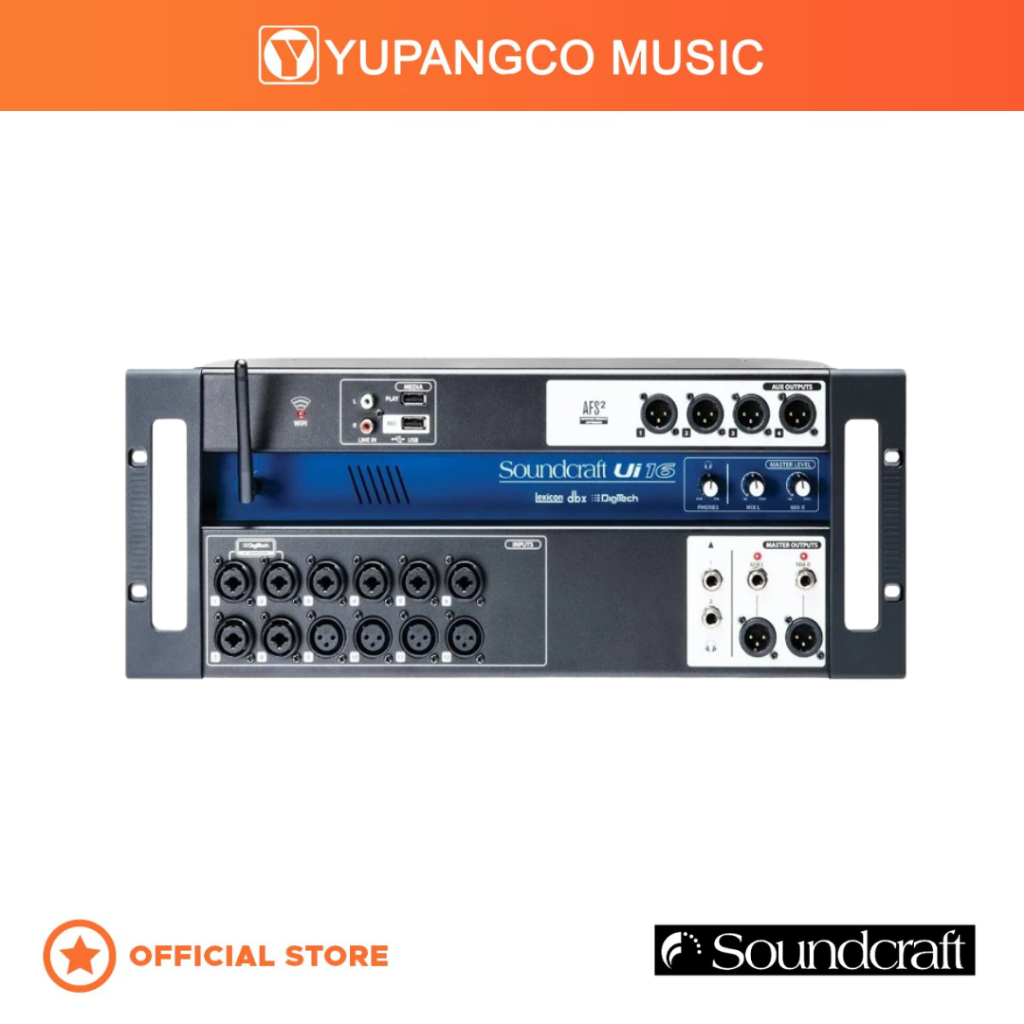 Soundcraft Ui16 16-Input Remote Controlled Digital Mixer | Shopee ...
