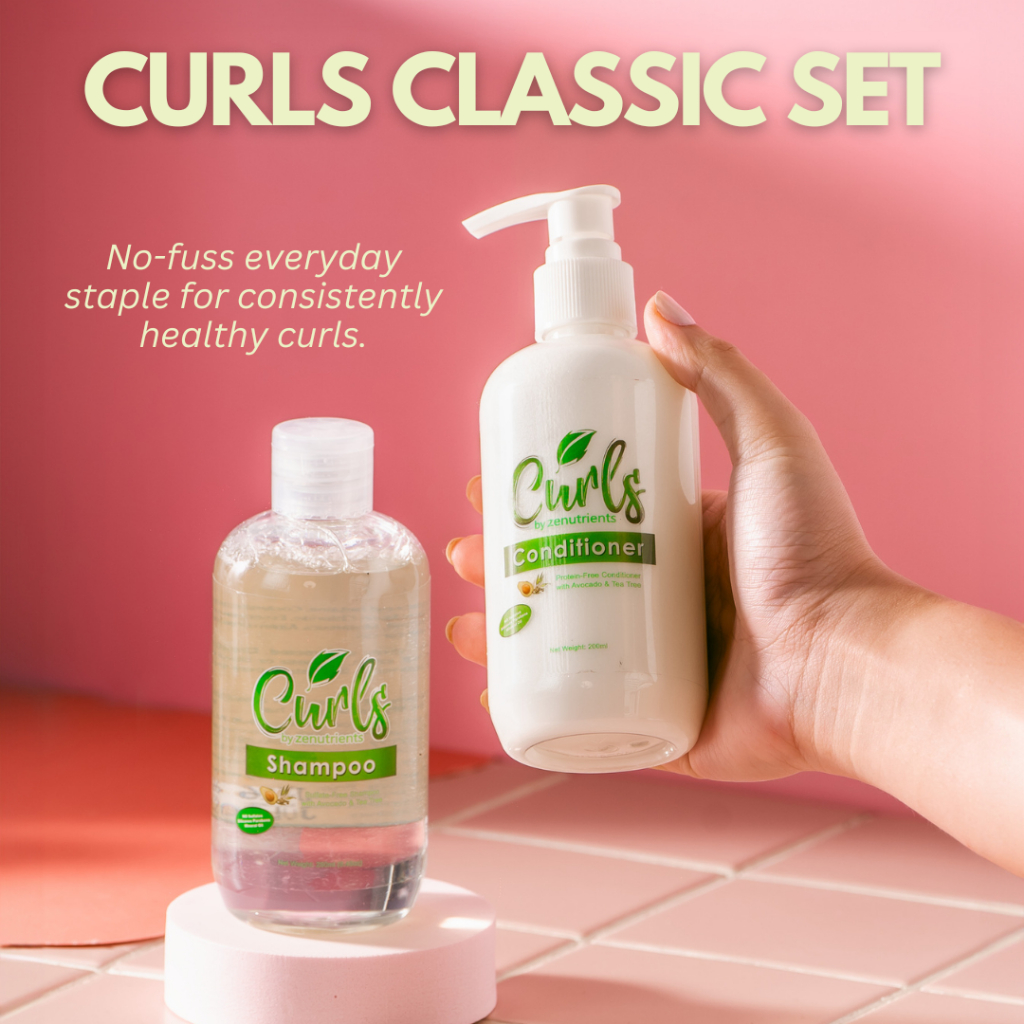 Curls by Zenutrients Curl Classic Set (Curl Define, Organic & CGM ...