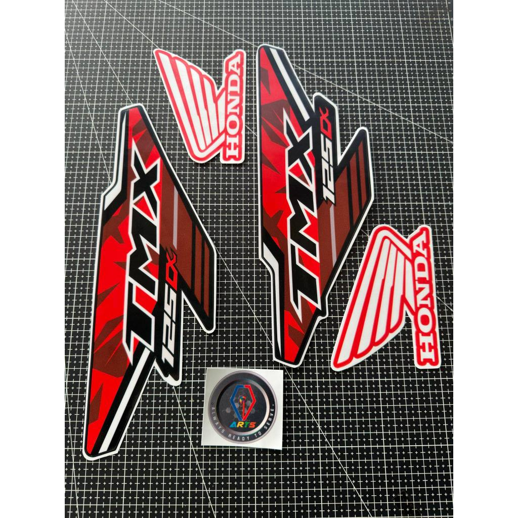 TMX 125 Alpha New "Stock Decals" : Customized Motorcycle Decals ...