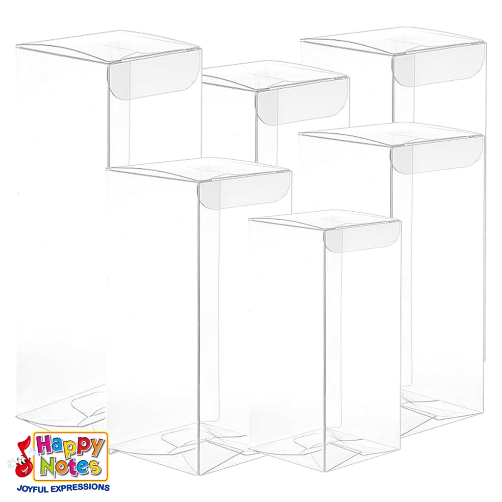 Happy Notes Souvenirs (Acetate Box) DIY (5.5x5.5x10cm)(7x7x10cm)(6.7x6 ...