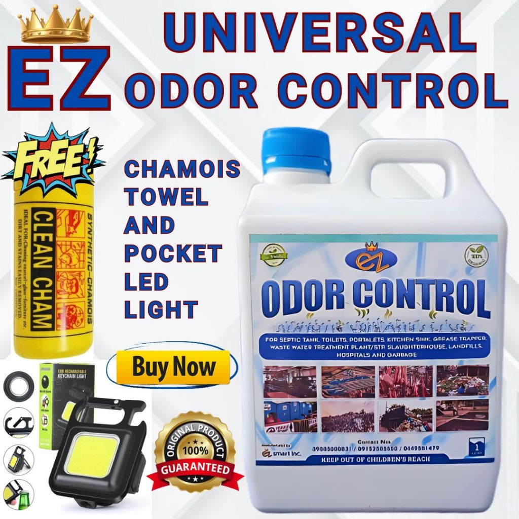 EZ ODOR CONTROL For Waste Water Treatment Plant for Septic Tank,toilets ...