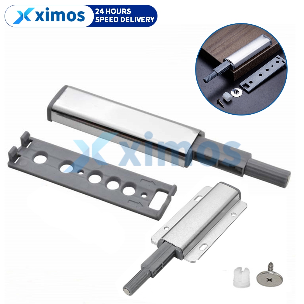 1pc Magnetic Push To Open Cabinet Catches Door Stops Drawer Push To ...