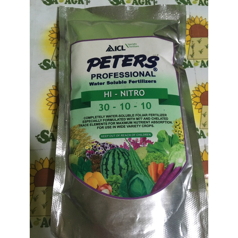 PETERS 30-10-10 HI-NITRO WATER SOLUBLE (100g) | Shopee Philippines