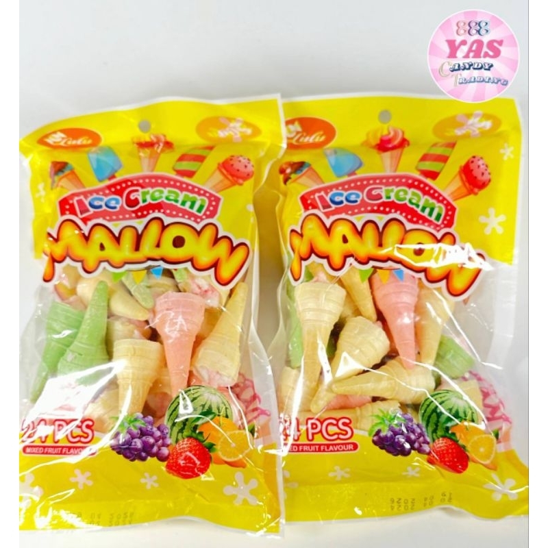 24pcs ICE CREAM MALLOWS PACK/ loot bag fillers / paninda / giveaways ...